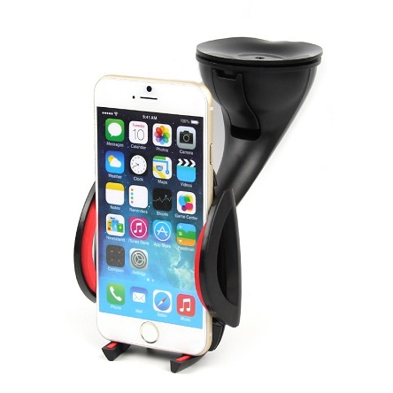 Universal smartphone mounting dock holder